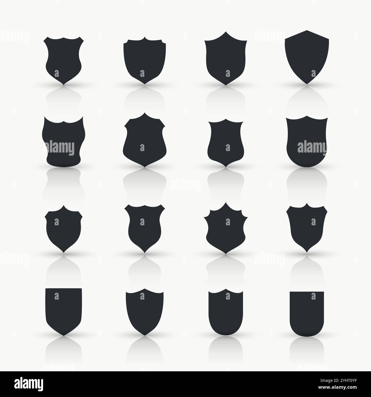 Heraldic heraldic badges Cut Out Stock Images & Pictures - Alamy