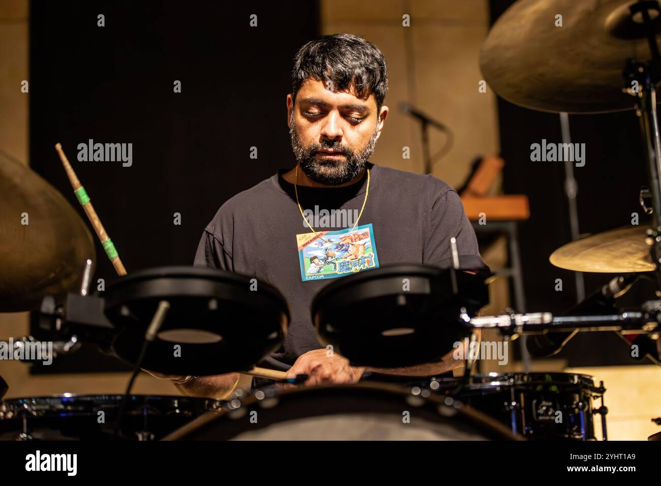 Milan Italy. 11th nov 2024. The Indian band PETER CAT RECORDING CO ...