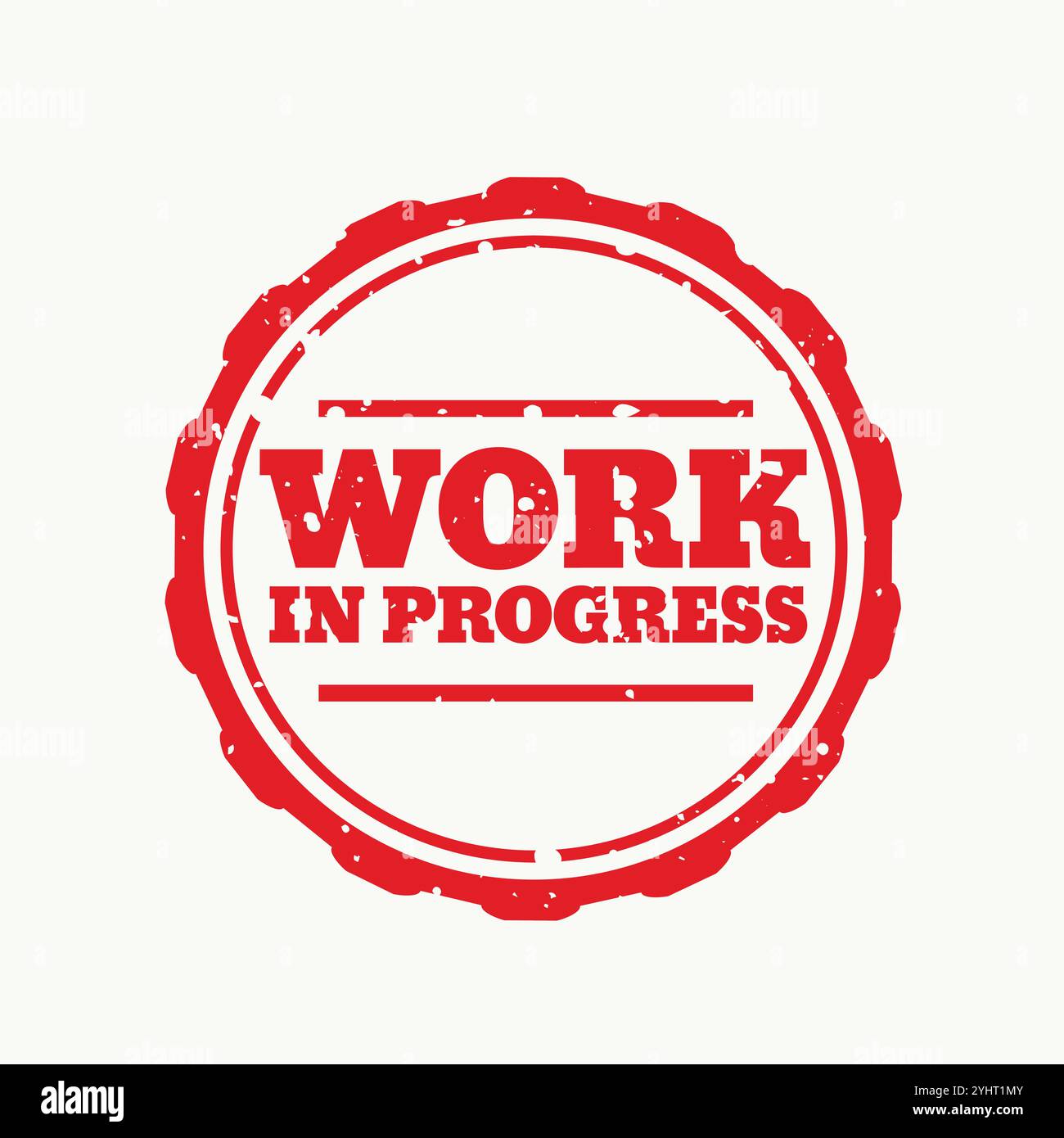 Work in progress service Stock Vector Images - Alamy