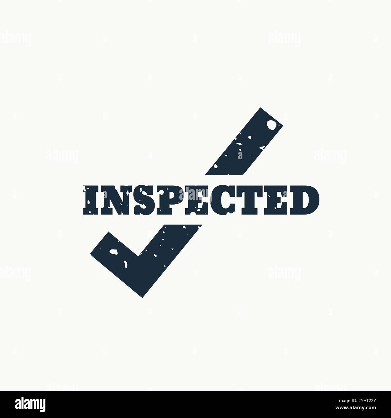 Vector Inspected Stamp Stock Vector Image And Art Alamy