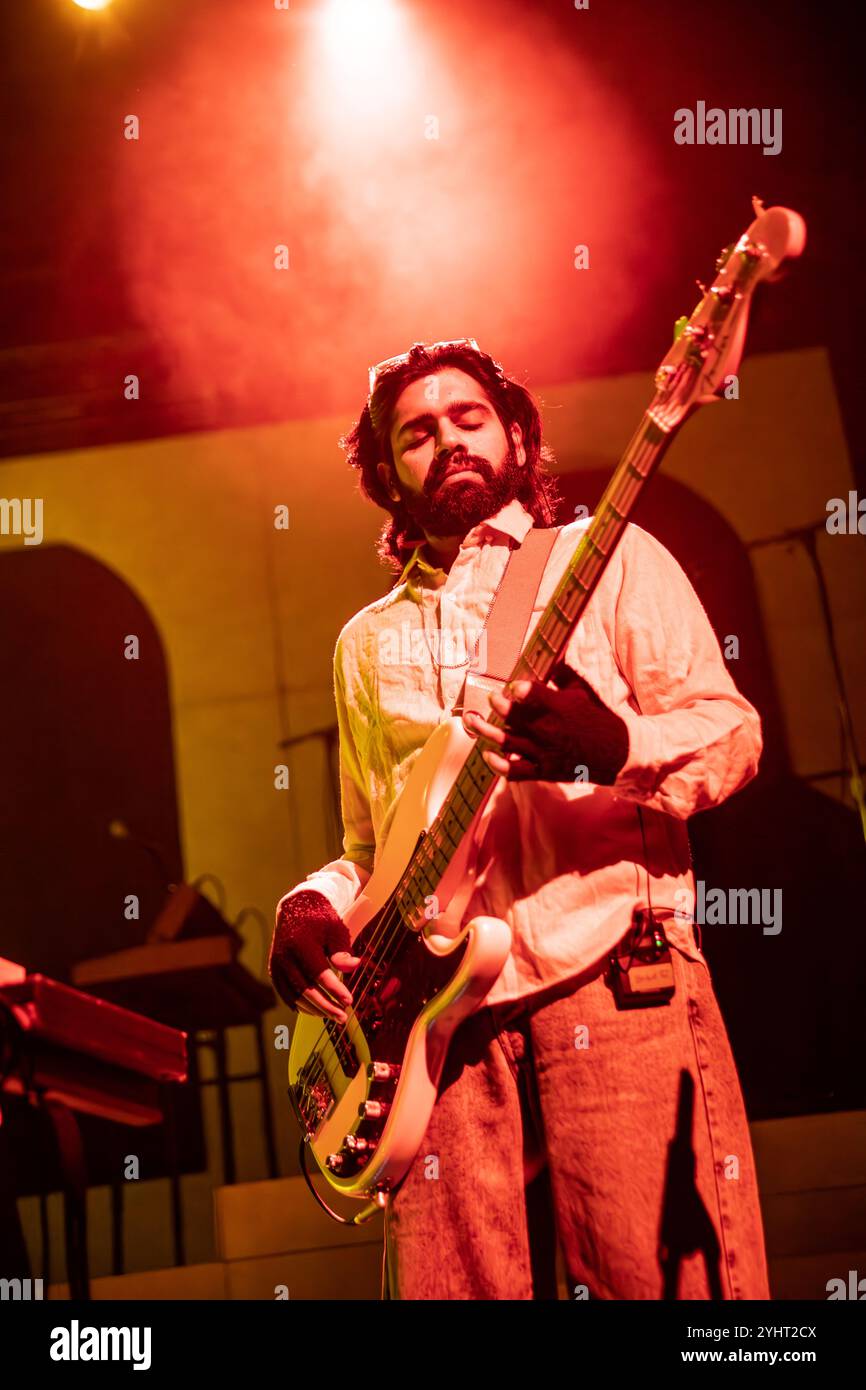 Milan Italy. 11th nov 2024. The Indian band PETER CAT RECORDING CO ...