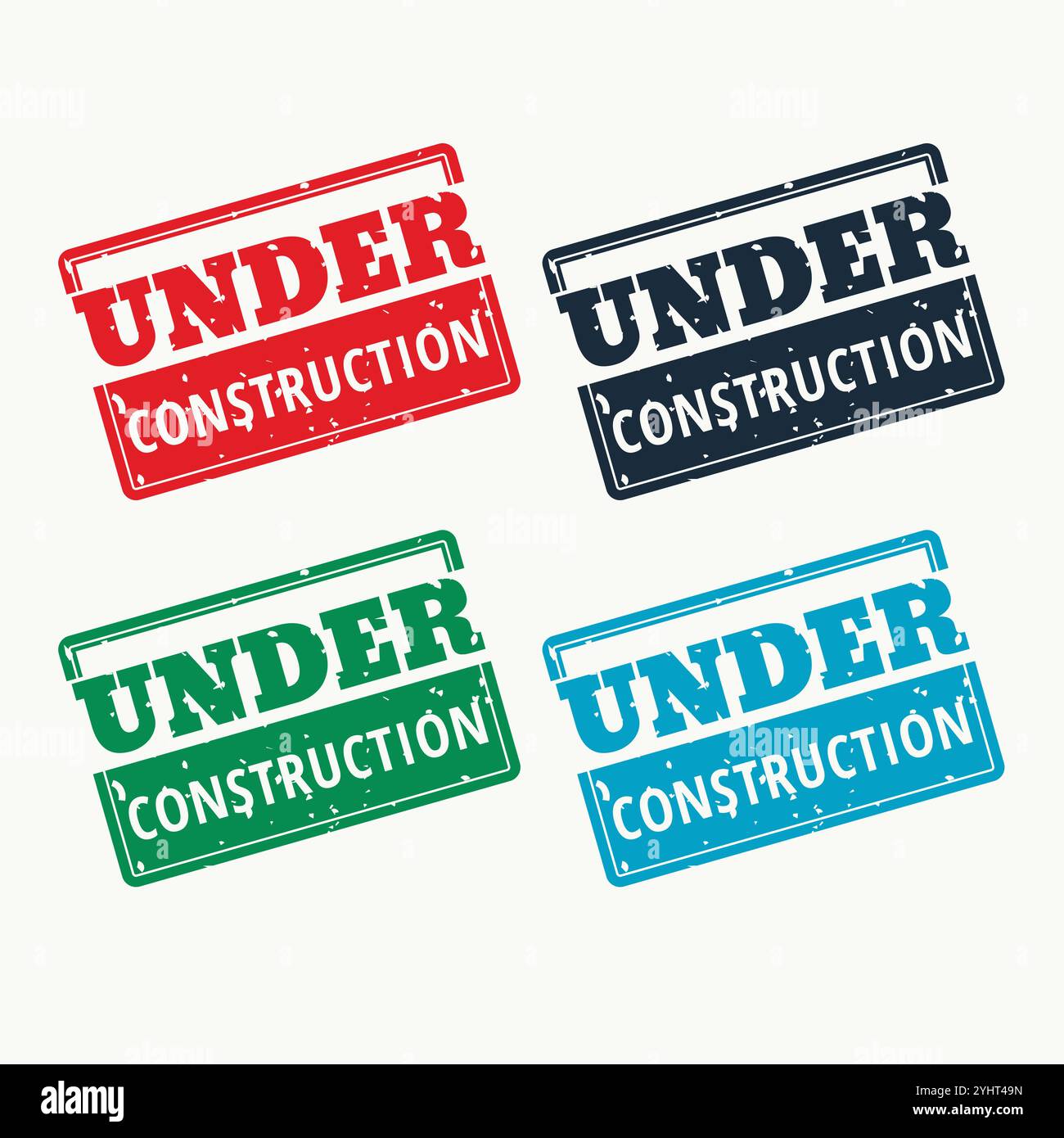 Work in progress sign vector vectors hi-res stock photography and ...