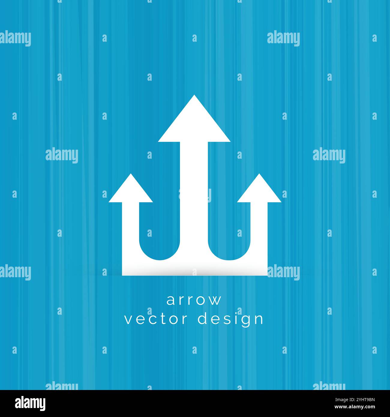 three arrows symbol vector design Stock Vector Image & Art - Alamy