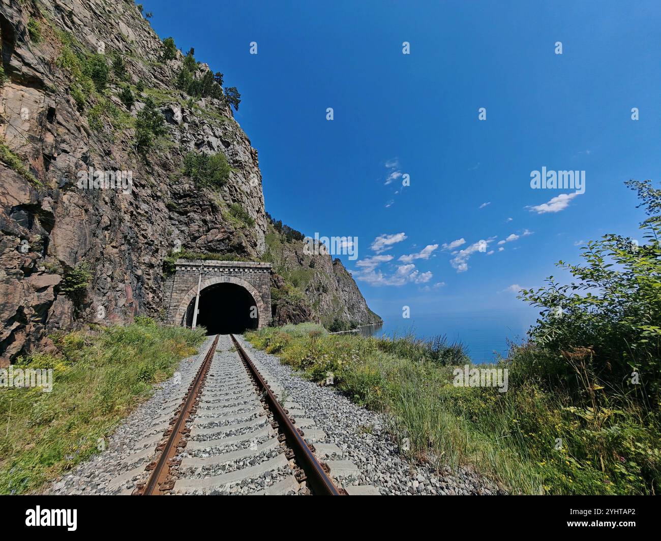 Tunnel on circum baikal hi-res stock photography and images - Alamy