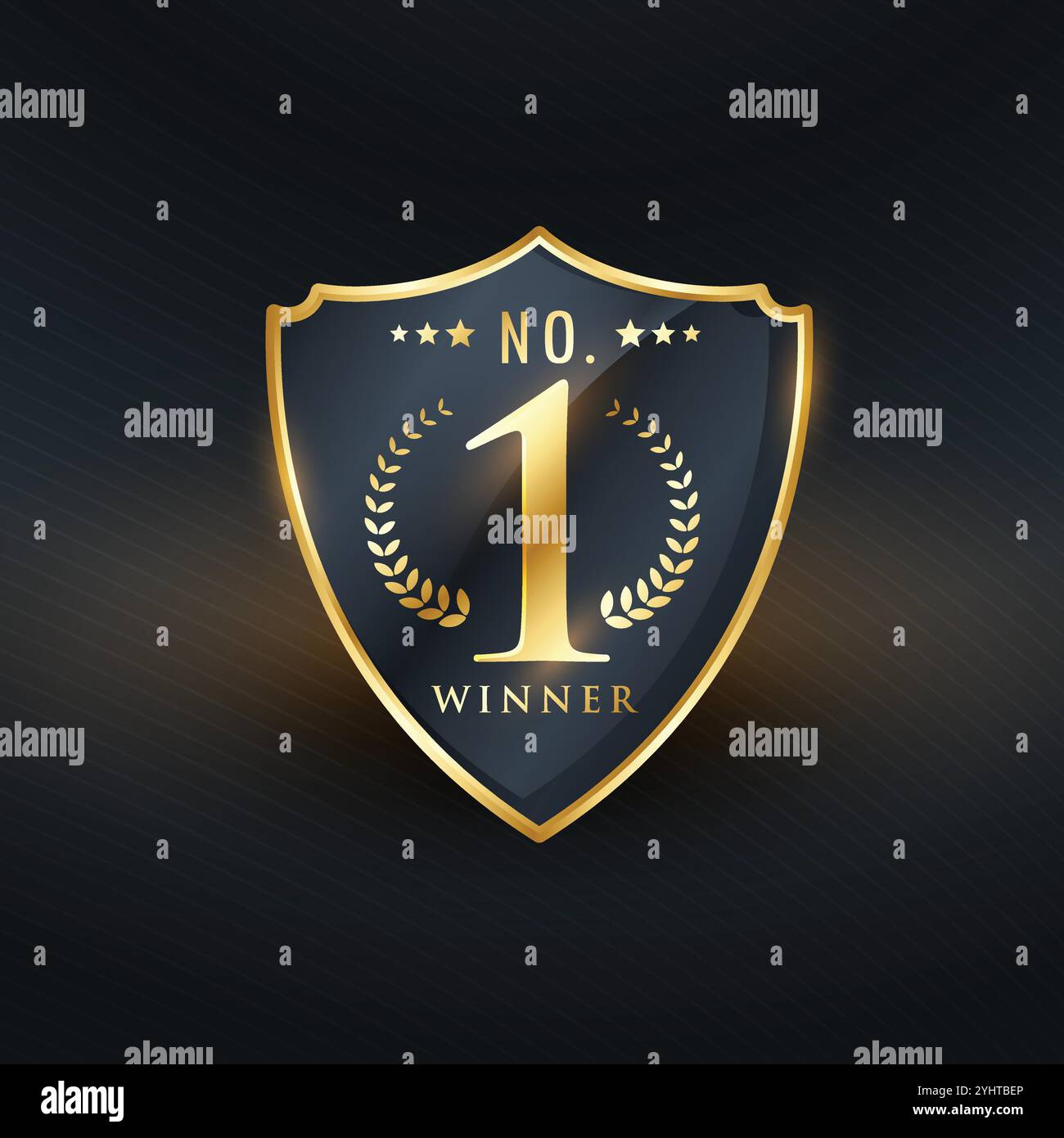 Winner badge hi-res stock photography and images - Alamy