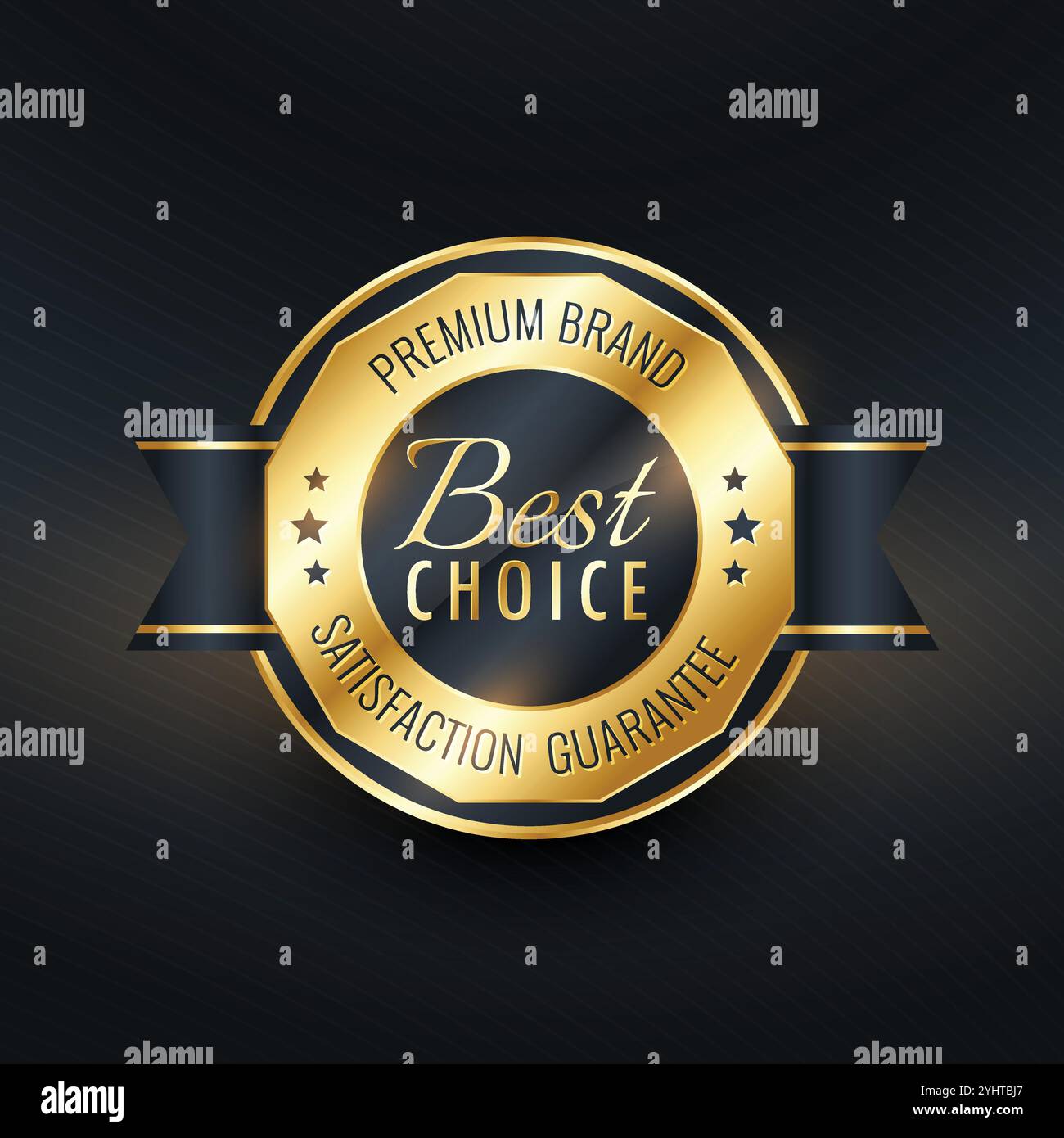 Best choice golden label vector hi-res stock photography and images - Alamy