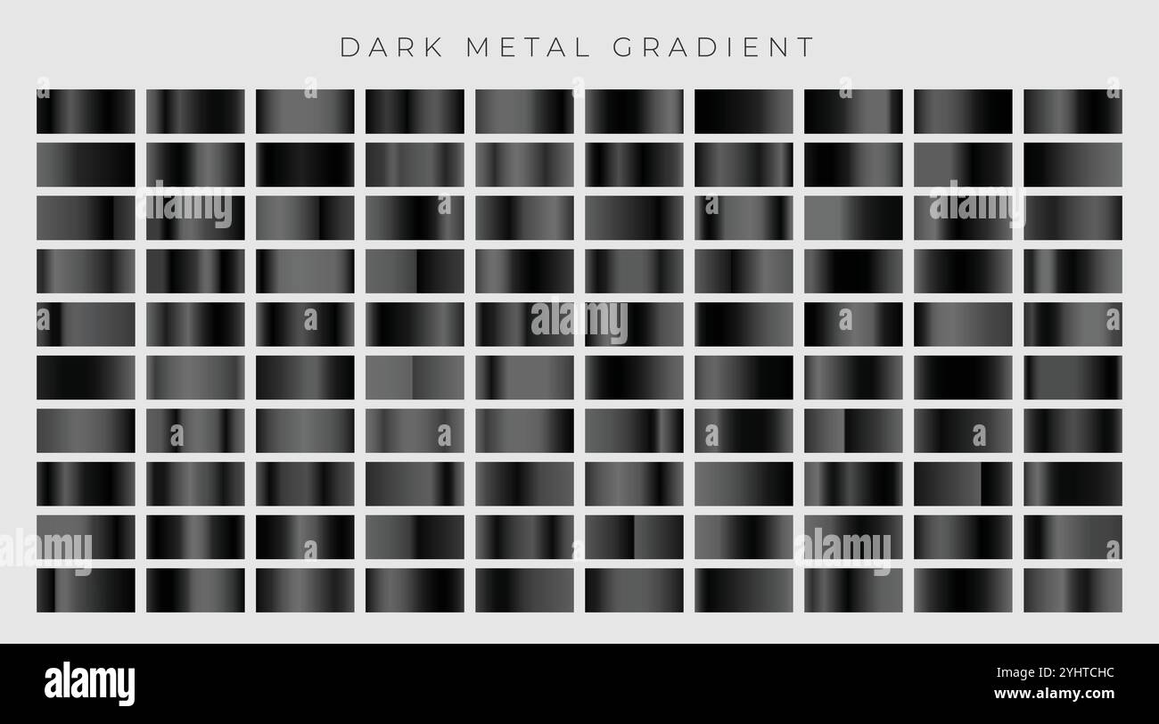 big set of dark or black gradients set Stock Vector Image & Art - Alamy