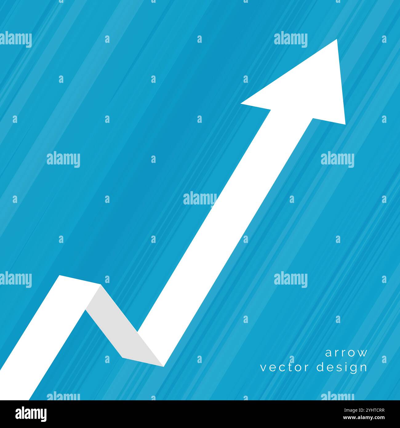 upward moving arrow business background vector illustration Stock ...