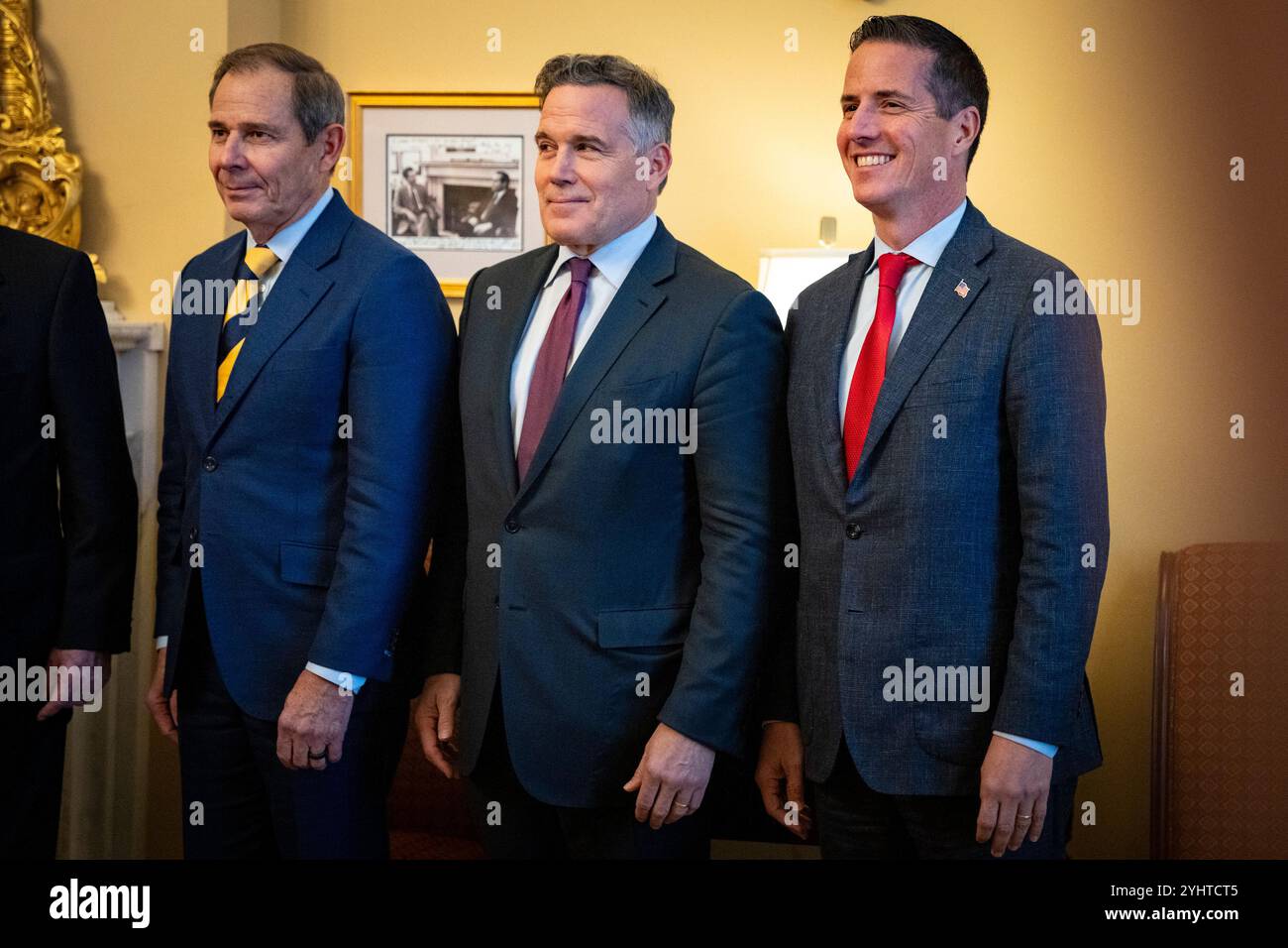 Senator-Elect John Curtis (R-Utah), Senate candidate David McCormick (R ...