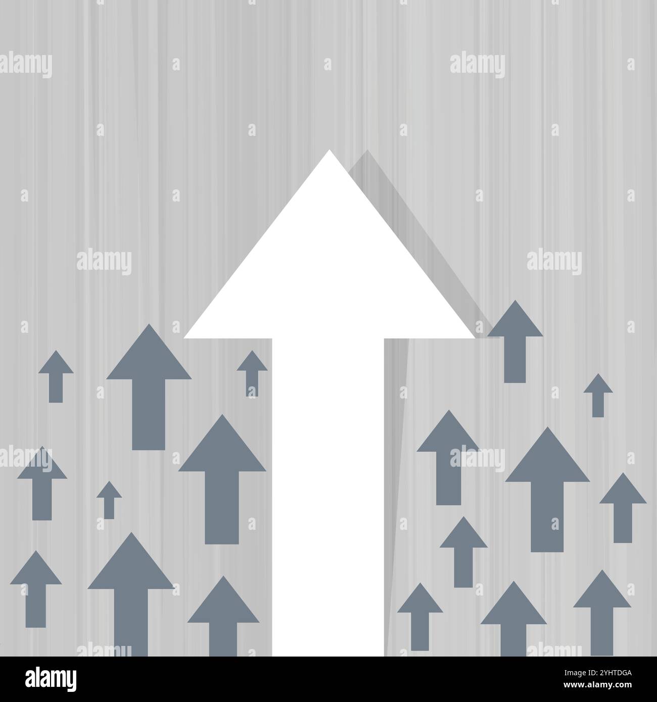 rising white arrow business background vector illustration Stock Vector ...