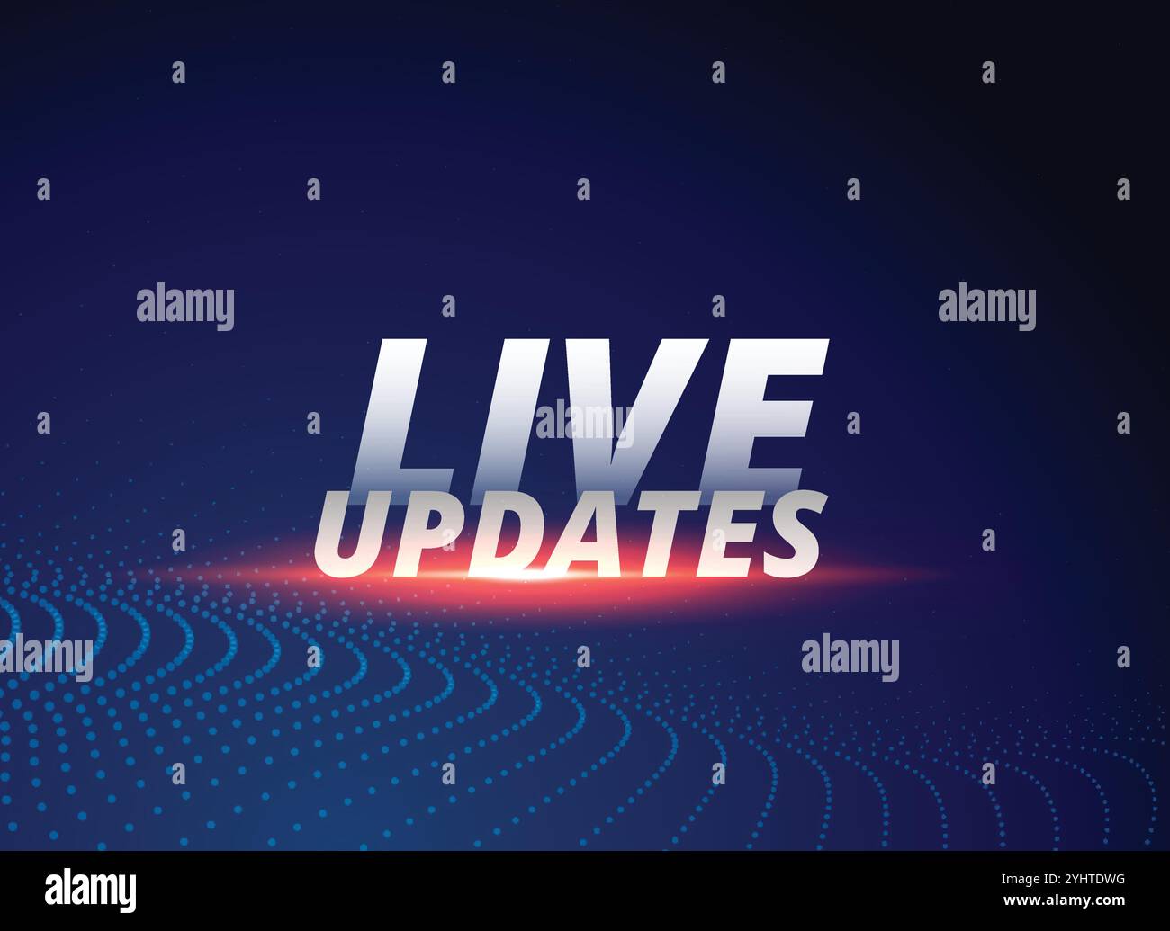 news background with text live updates Stock Vector Image & Art - Alamy