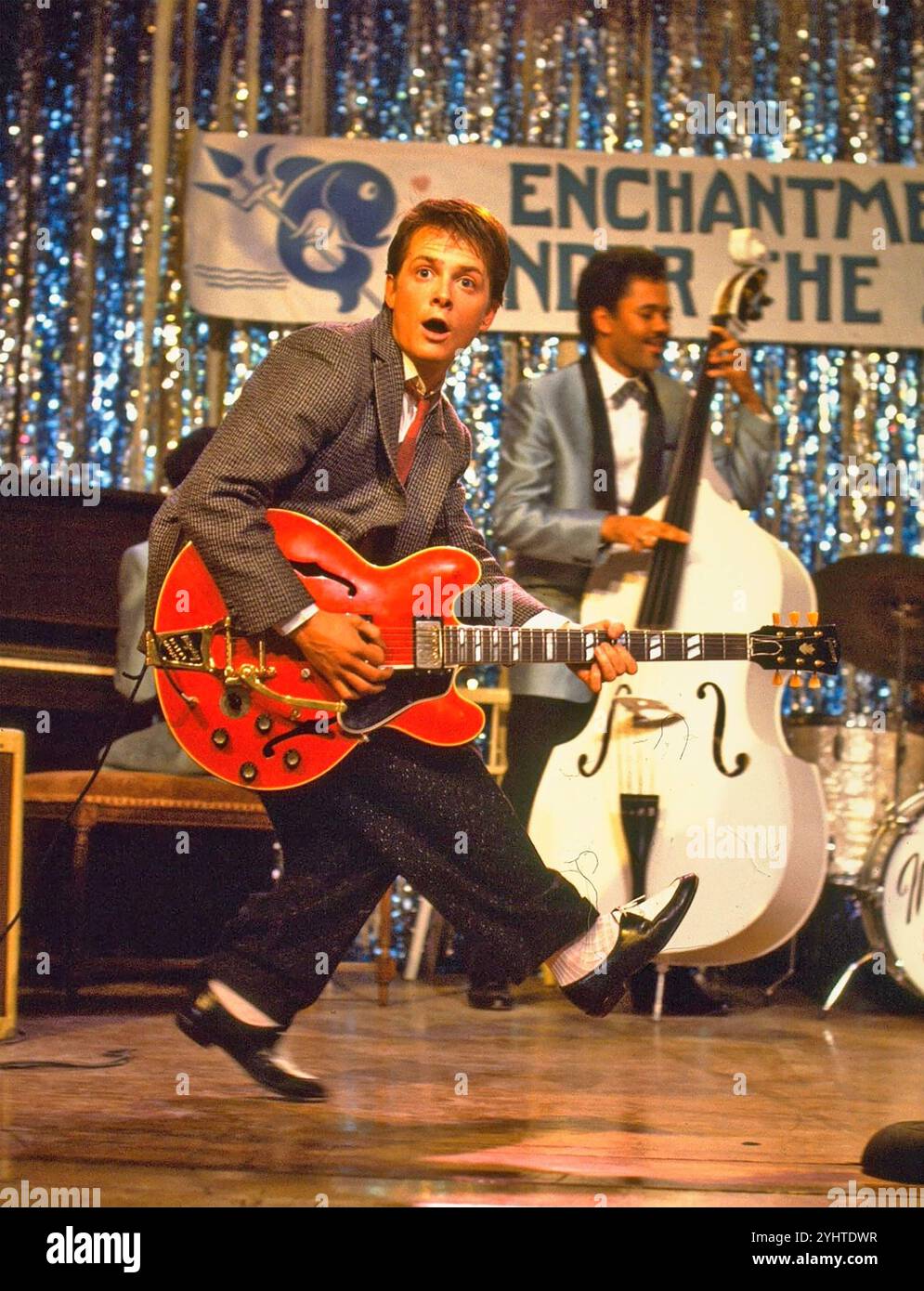 BACK TO THE FUTURE 1984 Universal film with Michael J. Fox as Marty ...