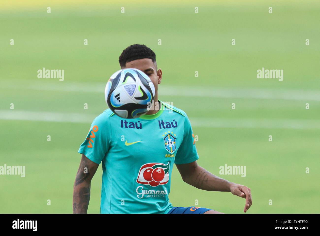 PA - BELEM - 11/12/2024 - BRAZILIAN NATIONAL TEAM, TRAINING - Savinho ...