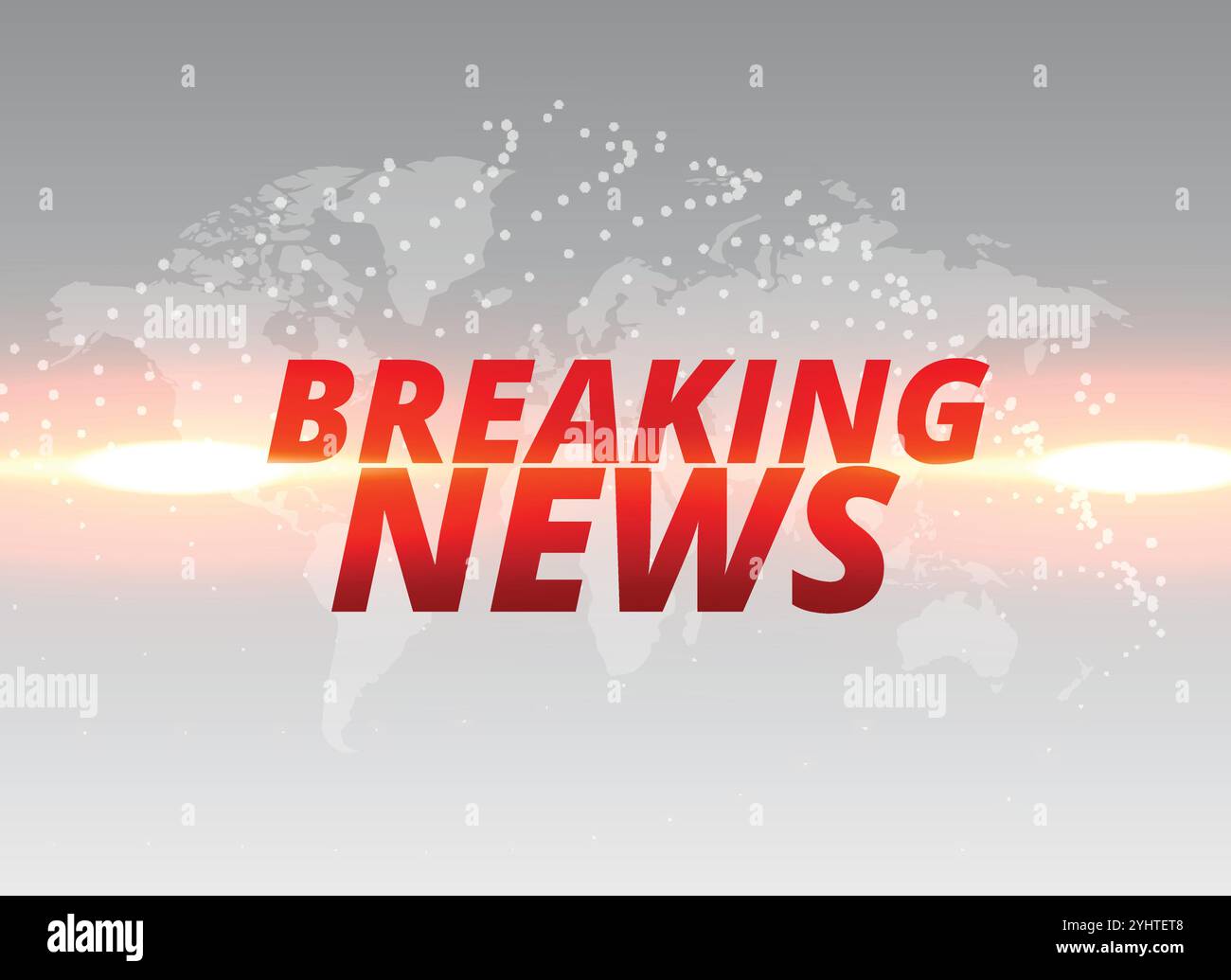 Breaking news banner vector vectors hi-res stock photography and images ...