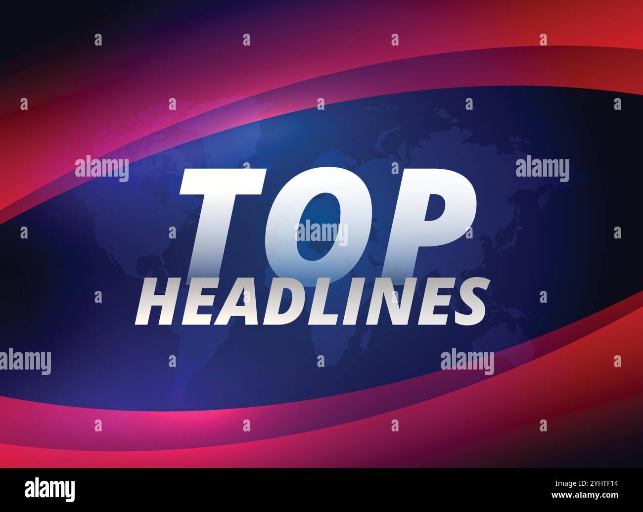 Headlines breaking news studio Stock Vector Images - Alamy