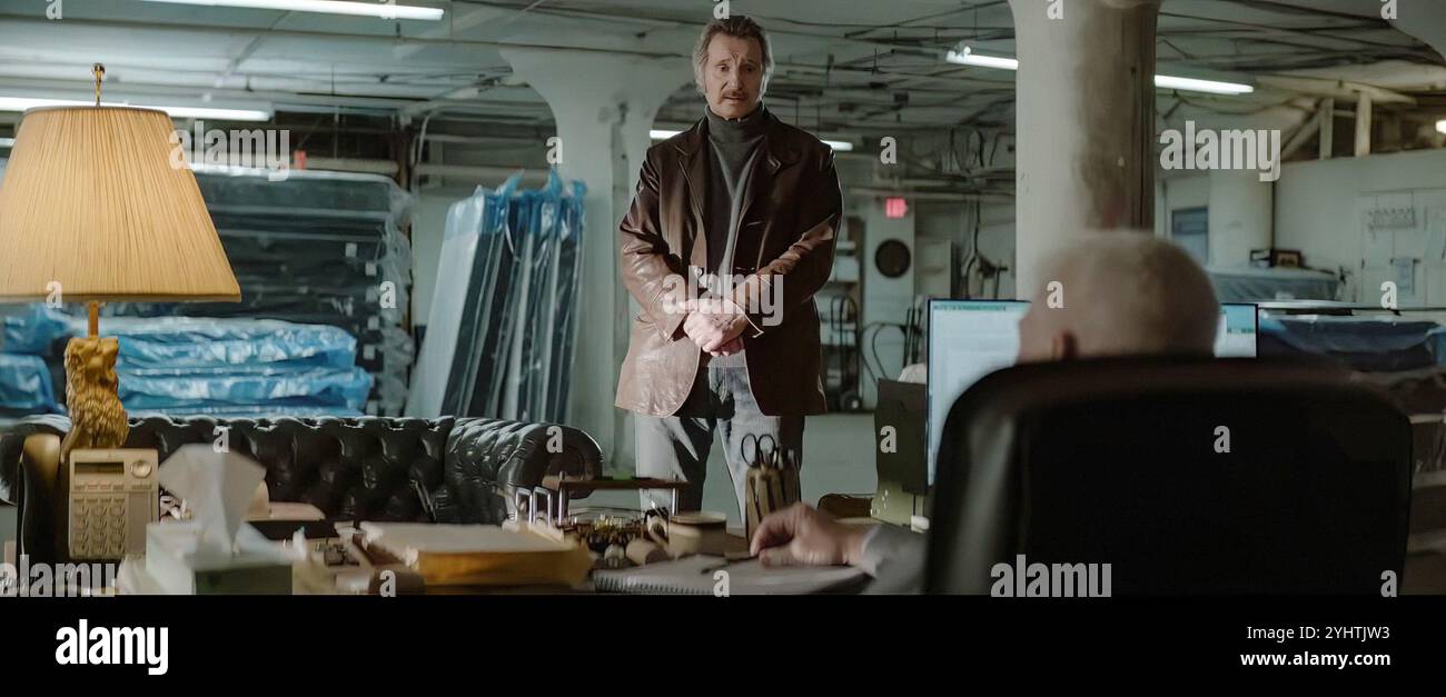 ABSOLUTION, (aka THUG), from left: Liam Neeson, Ron Perlman, 2024 ...