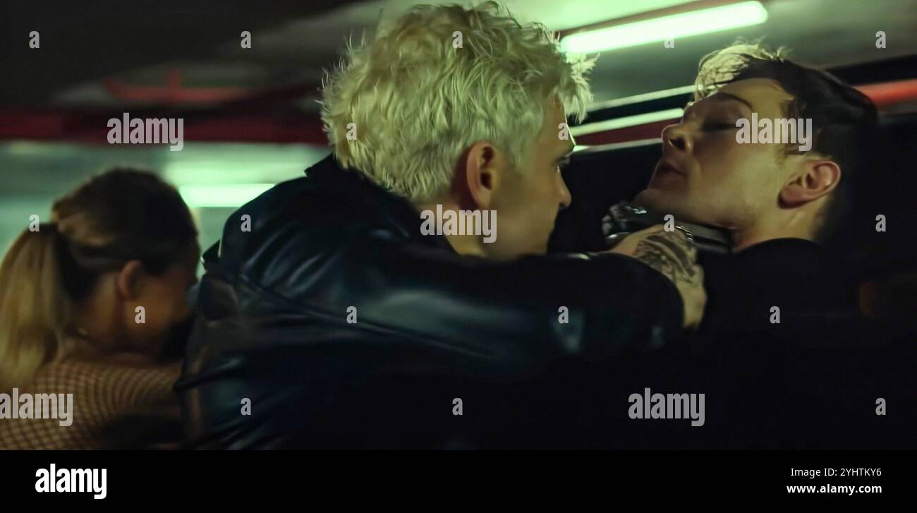 DEPRAVITY, from left: Sasha Luss, Alex Roe, Taylor John Smith, 2024 ...