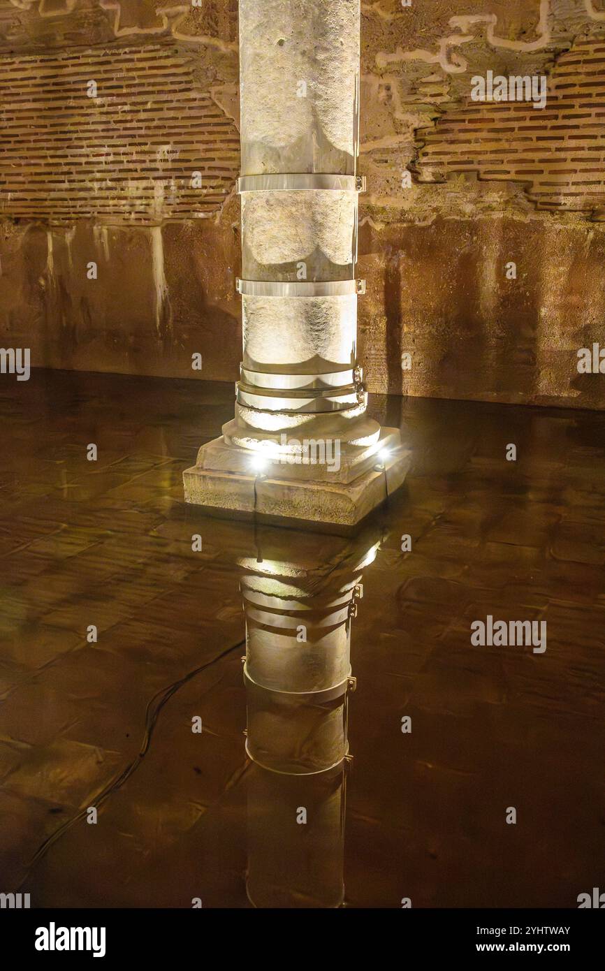26/10/2024. Istanbul, Turkey. The Cistern of Theodosius, or Theodosius ...