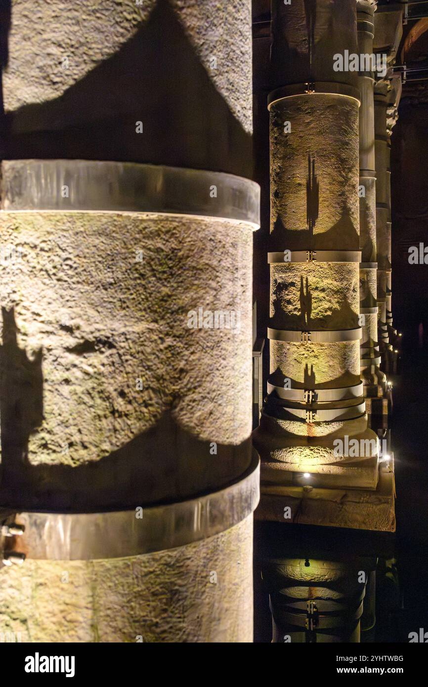26/10/2024. Istanbul, Turkey. The Cistern of Theodosius, or Theodosius ...