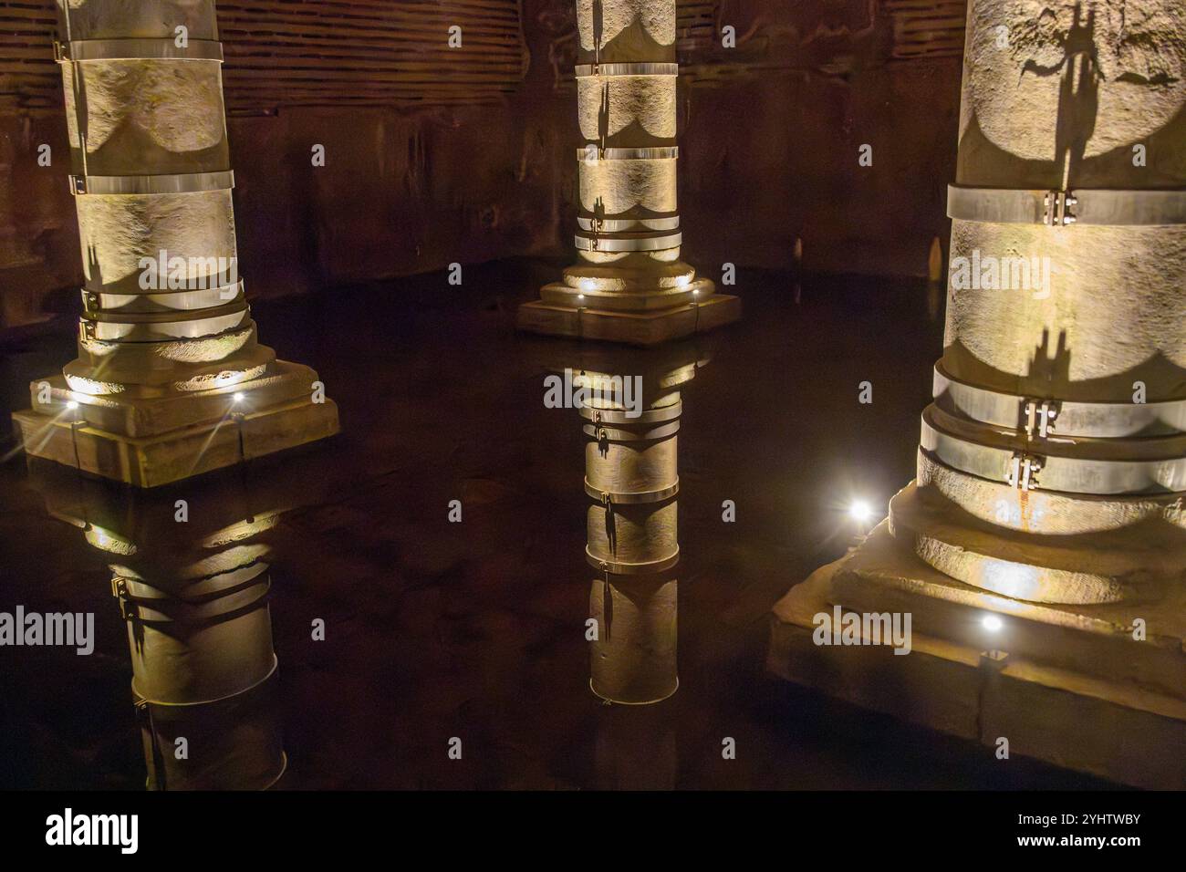 26/10/2024. Istanbul, Turkey. The Cistern of Theodosius, or Theodosius ...