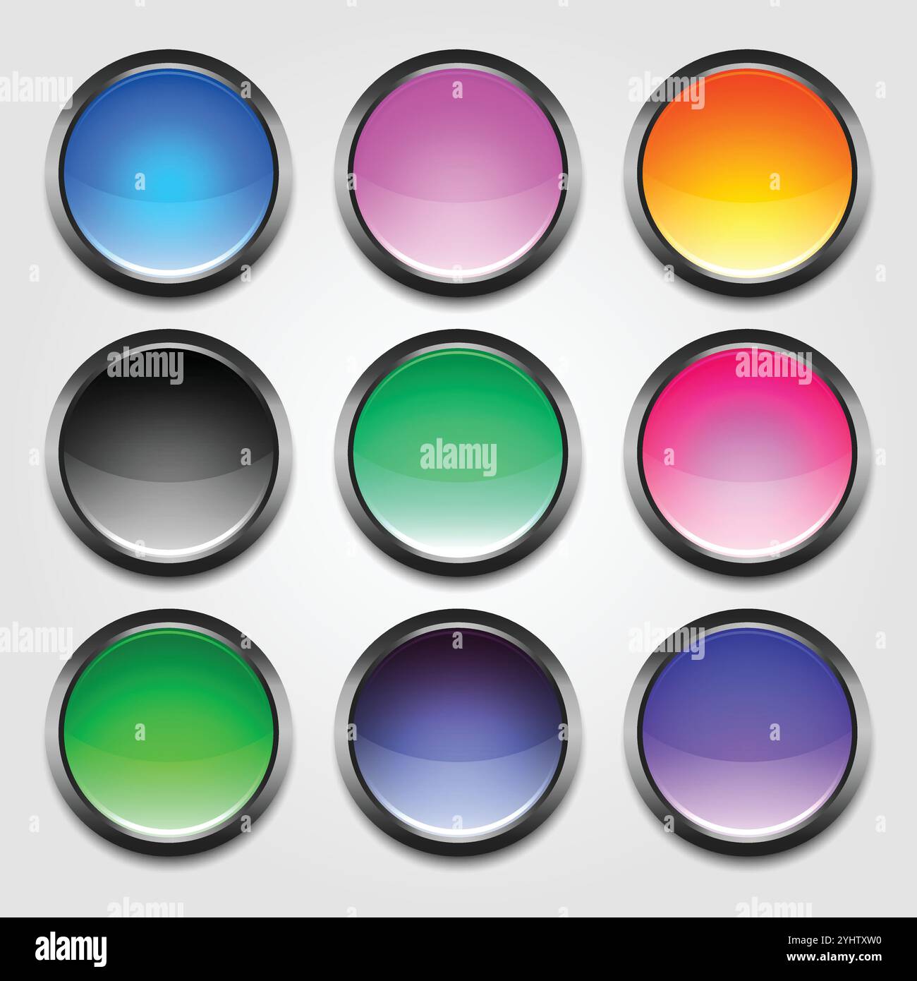 Empty buttons hi-res stock photography and images - Alamy