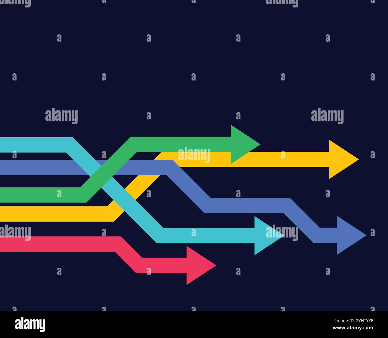 Moving forward vector vectors hi-res stock photography and images - Alamy