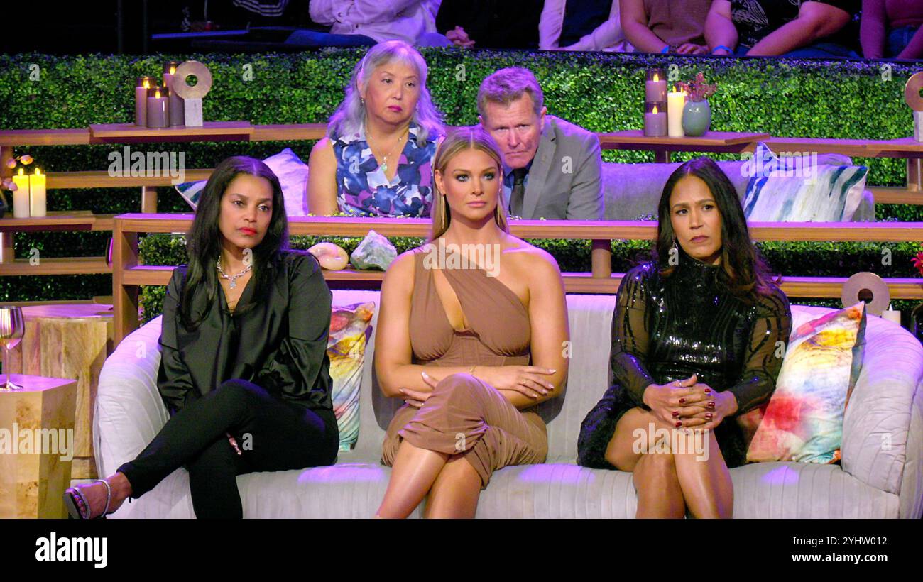 LOVE IS BLIND, Katie Bollinger (center), The Reunion', (Season 7, ep ...