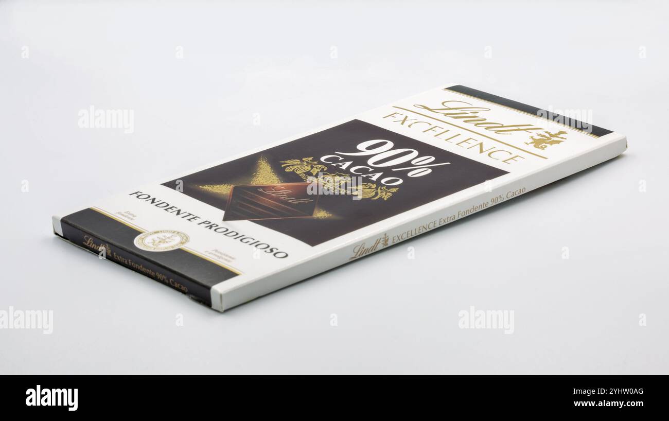 Kyiv, Ukraine - December 31, 2022: Studio shoot of Lindt Excellence ...