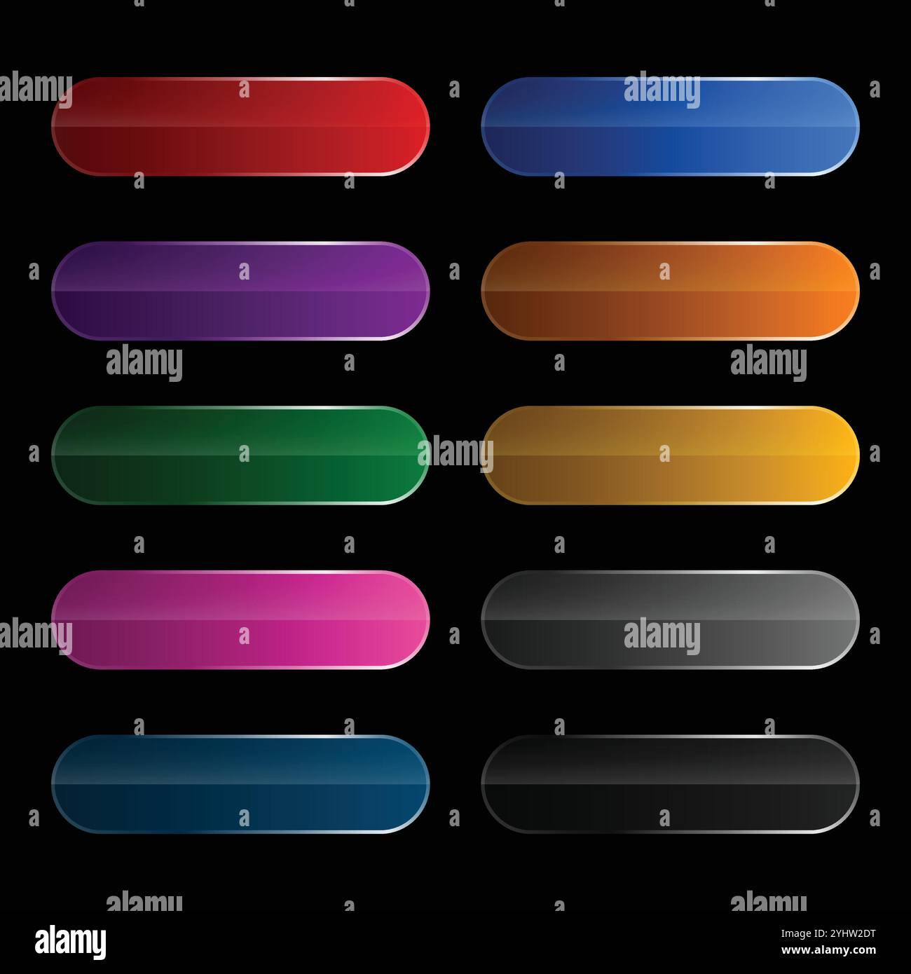 Long rounded Stock Vector Images - Alamy