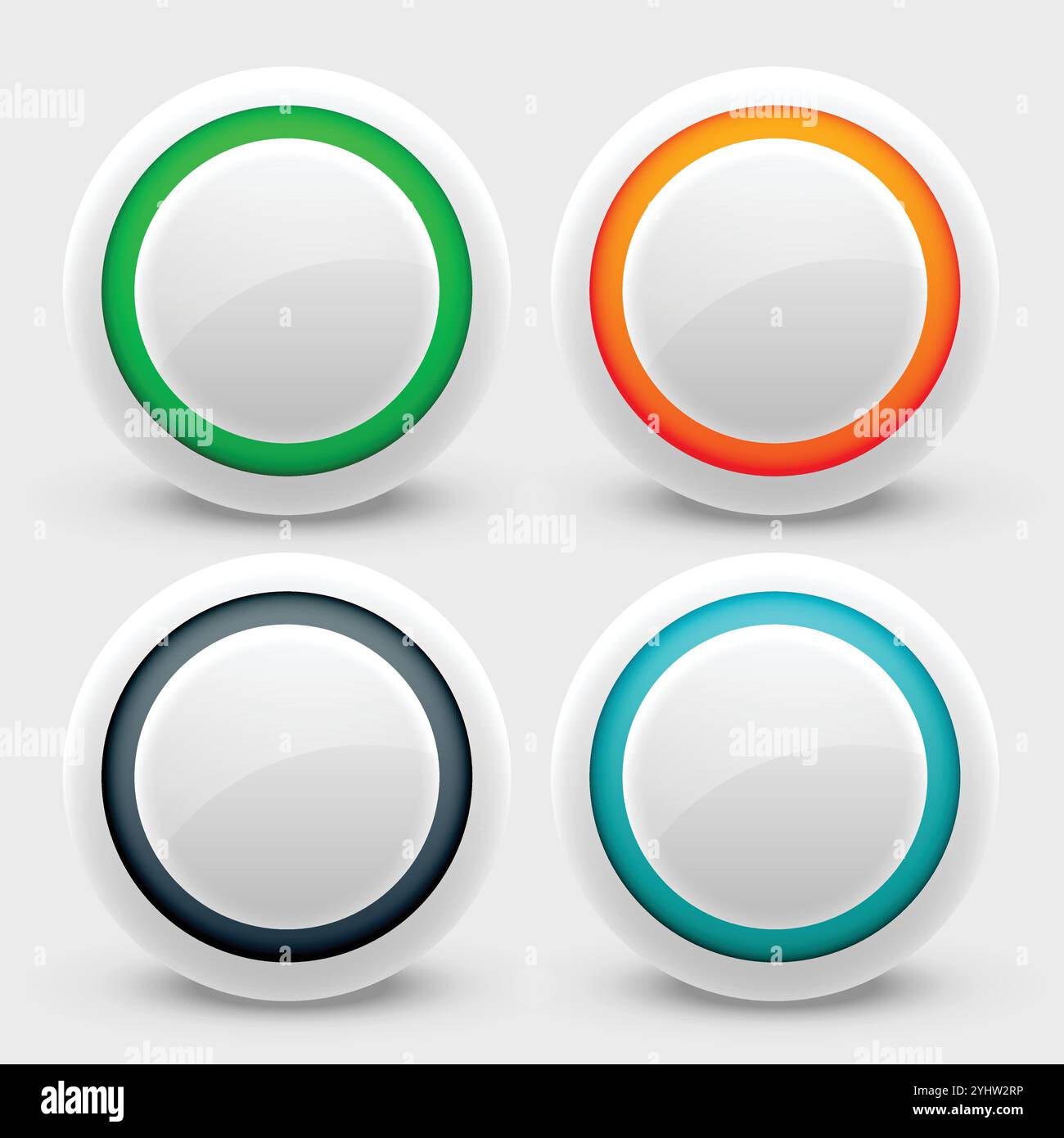 Interface buttons Stock Vector Images - Alamy