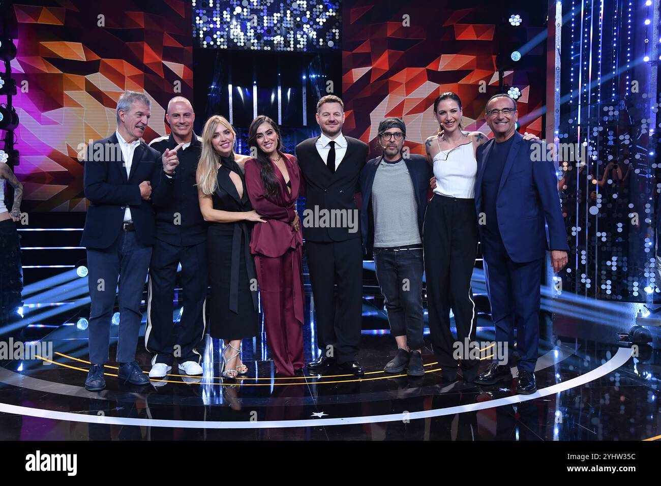 Rome: Rai Studios Via Asiago. Room A. Broadcast of Sanremo Giovani ...