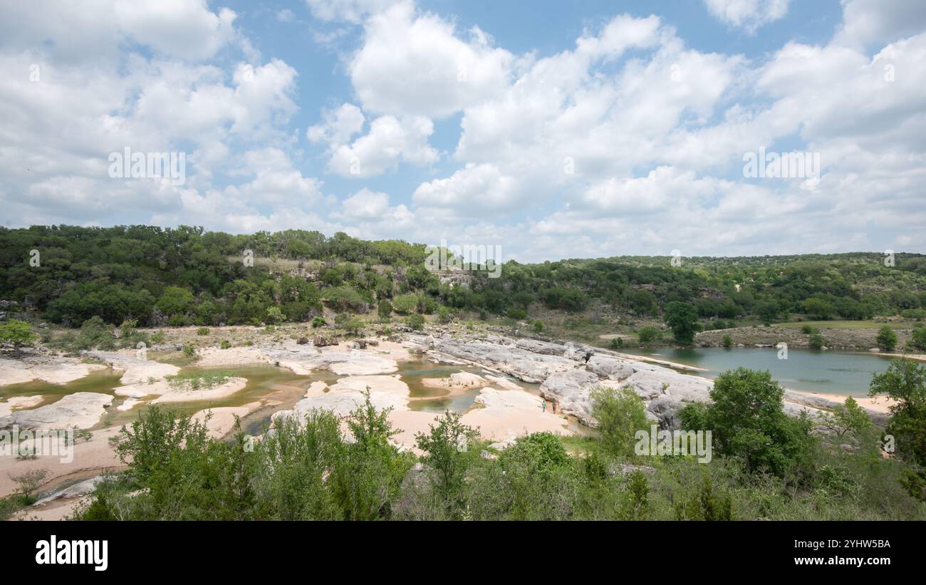 Landscape pedernales falls state hi-res stock photography and images ...