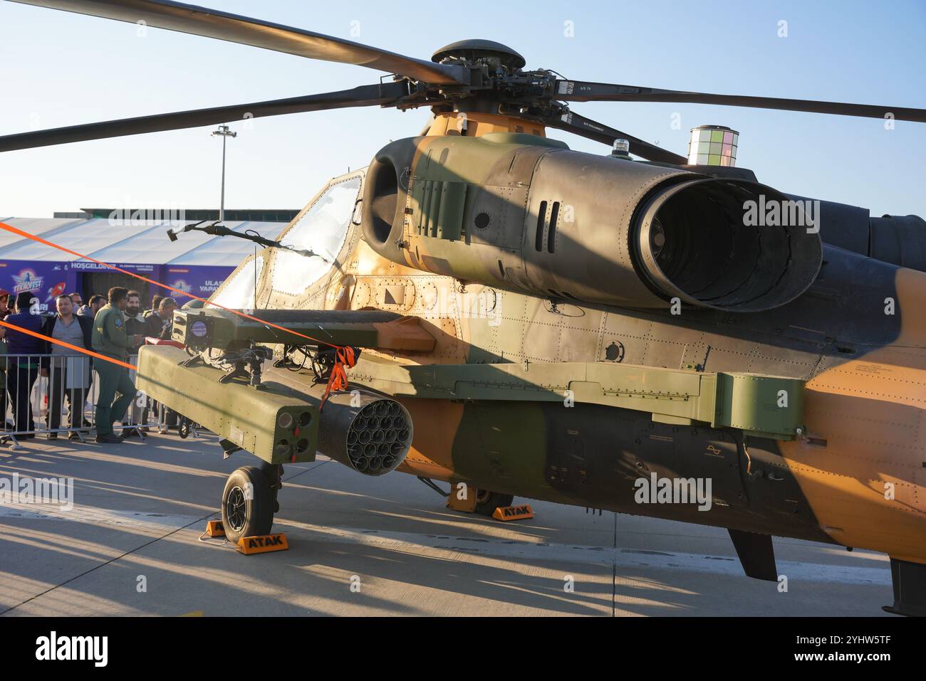 ISTANBUL, TURKIYE - MAY 01, 2023: Turkish Army TAI T-129A ATAK ...