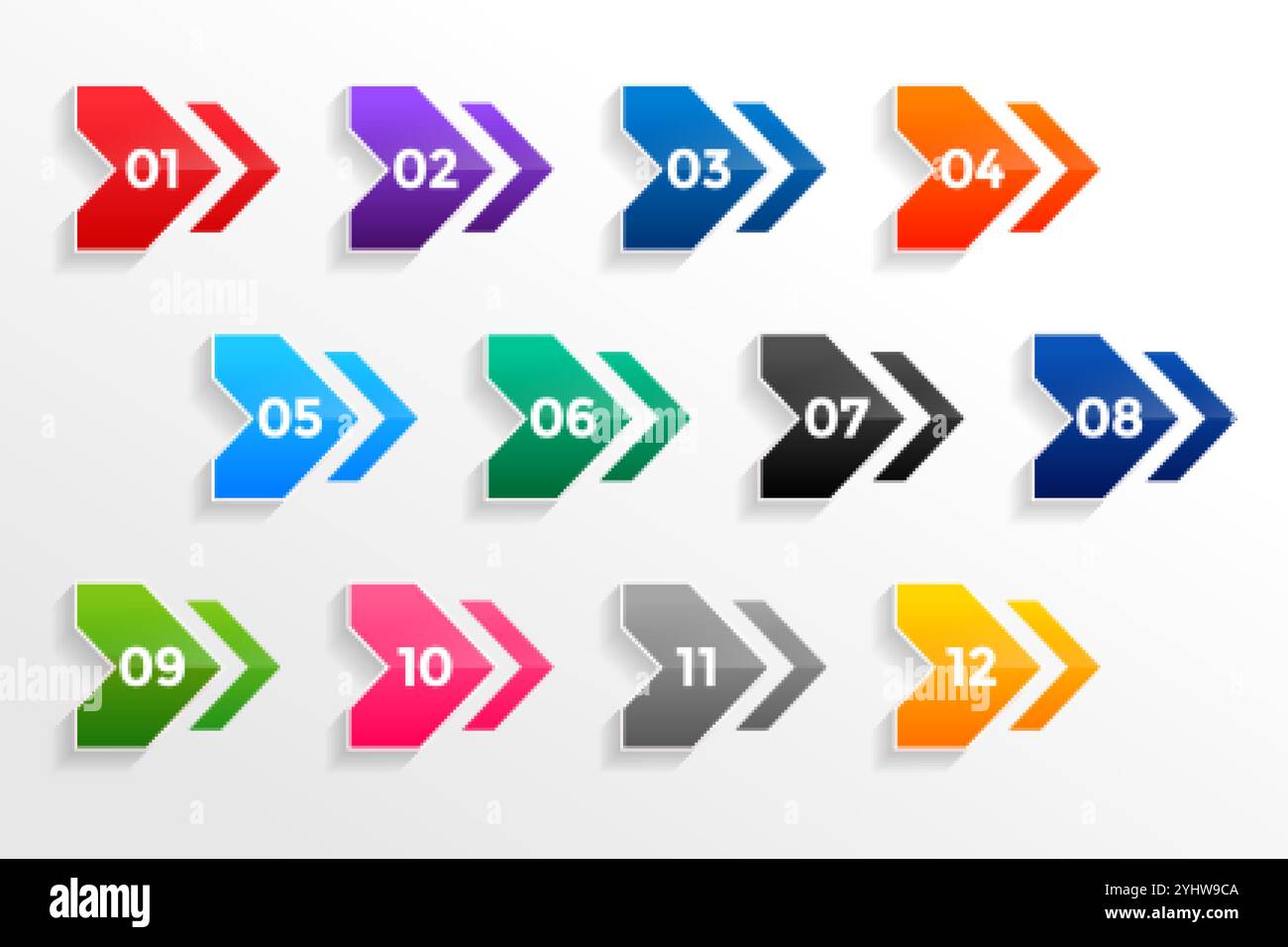 Bullet point arrow Stock Vector Images - Alamy