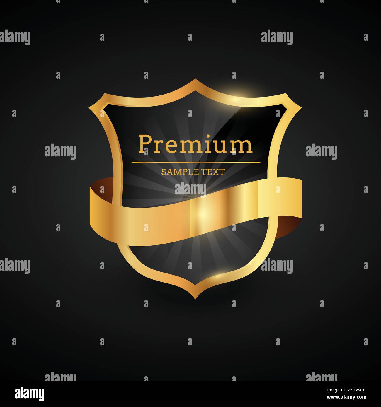 premium luxury golden label design Stock Vector Image & Art - Alamy