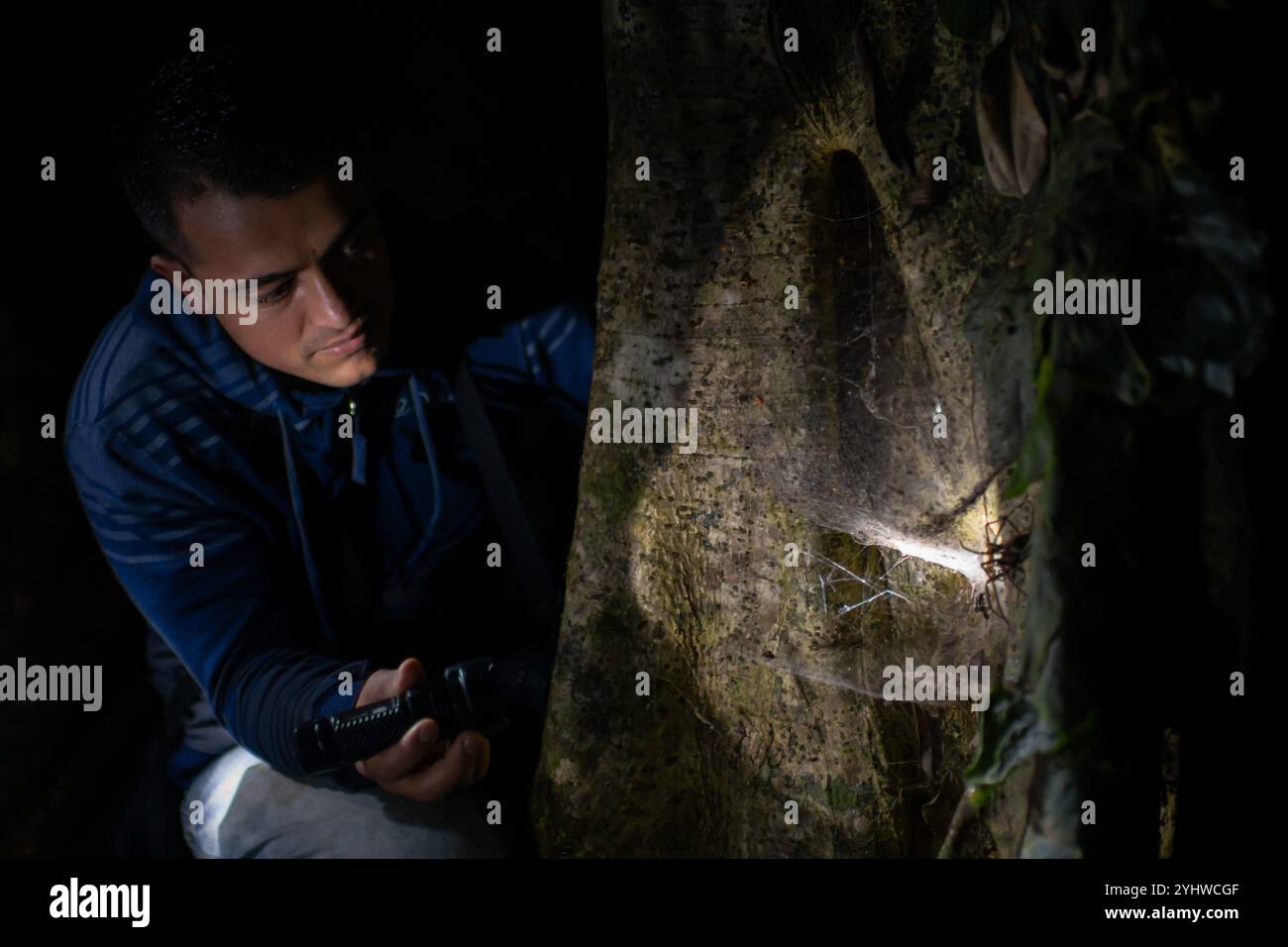 George of the Cloud Forest, guide and wildlife specialist, illuminates ...