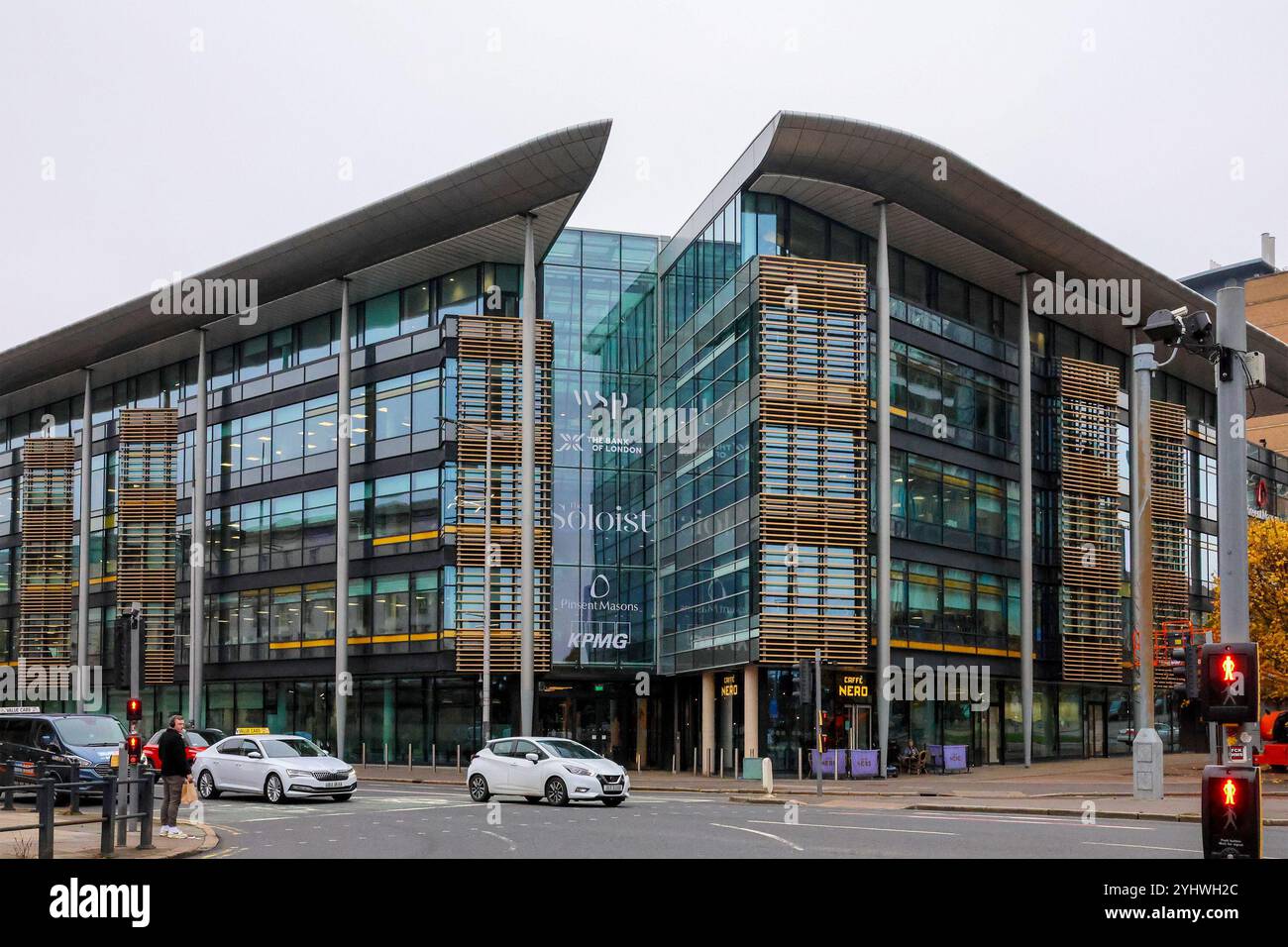 Modern office building Nelfast street view The Soloist Lanyon Place ...