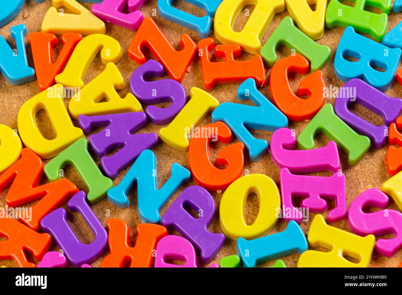 colorful toy alphabet letters Stock Photo - Alamy