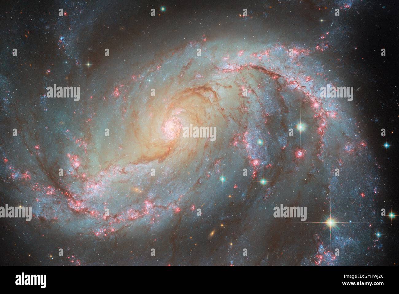 Deep Space. 4th Nov, 2024. This Hubble Picture of the week features NGC ...