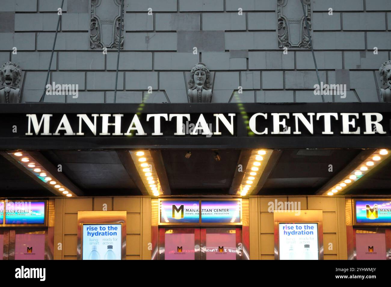 The Manhattan Center, home of the Hammerstein Ballroom and the Grand ...