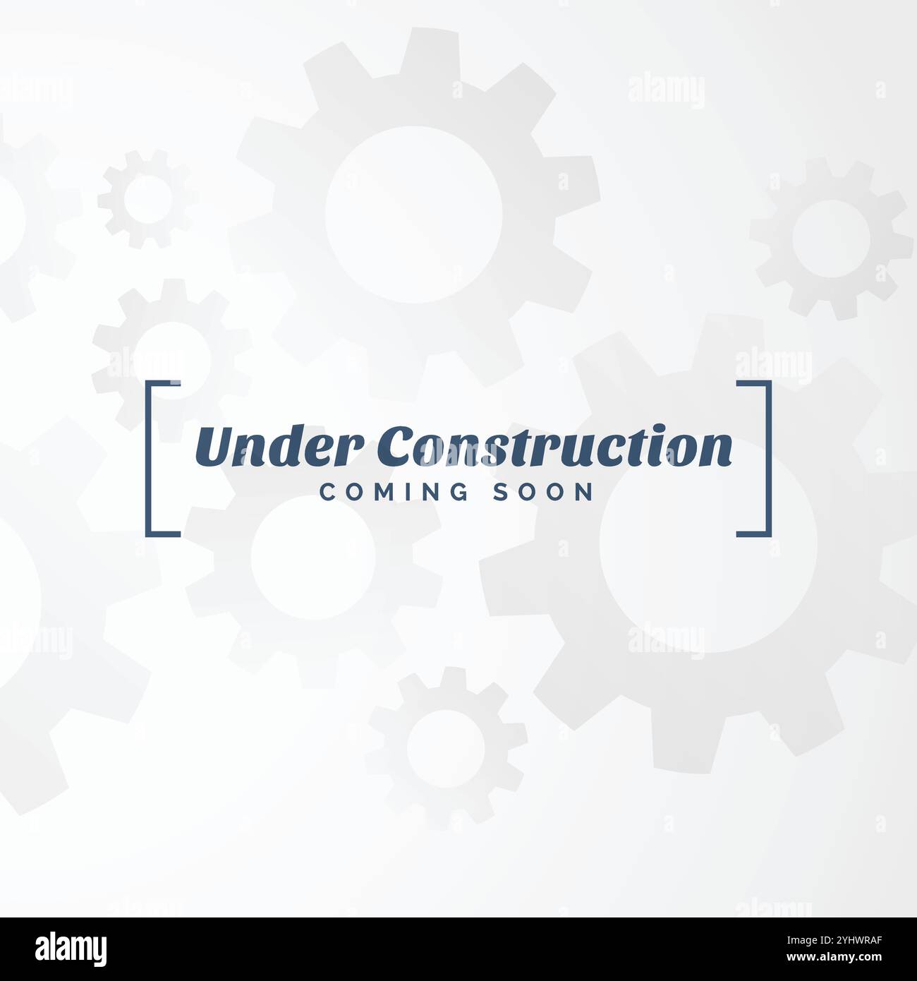 Construction project announcement Stock Vector Images - Alamy