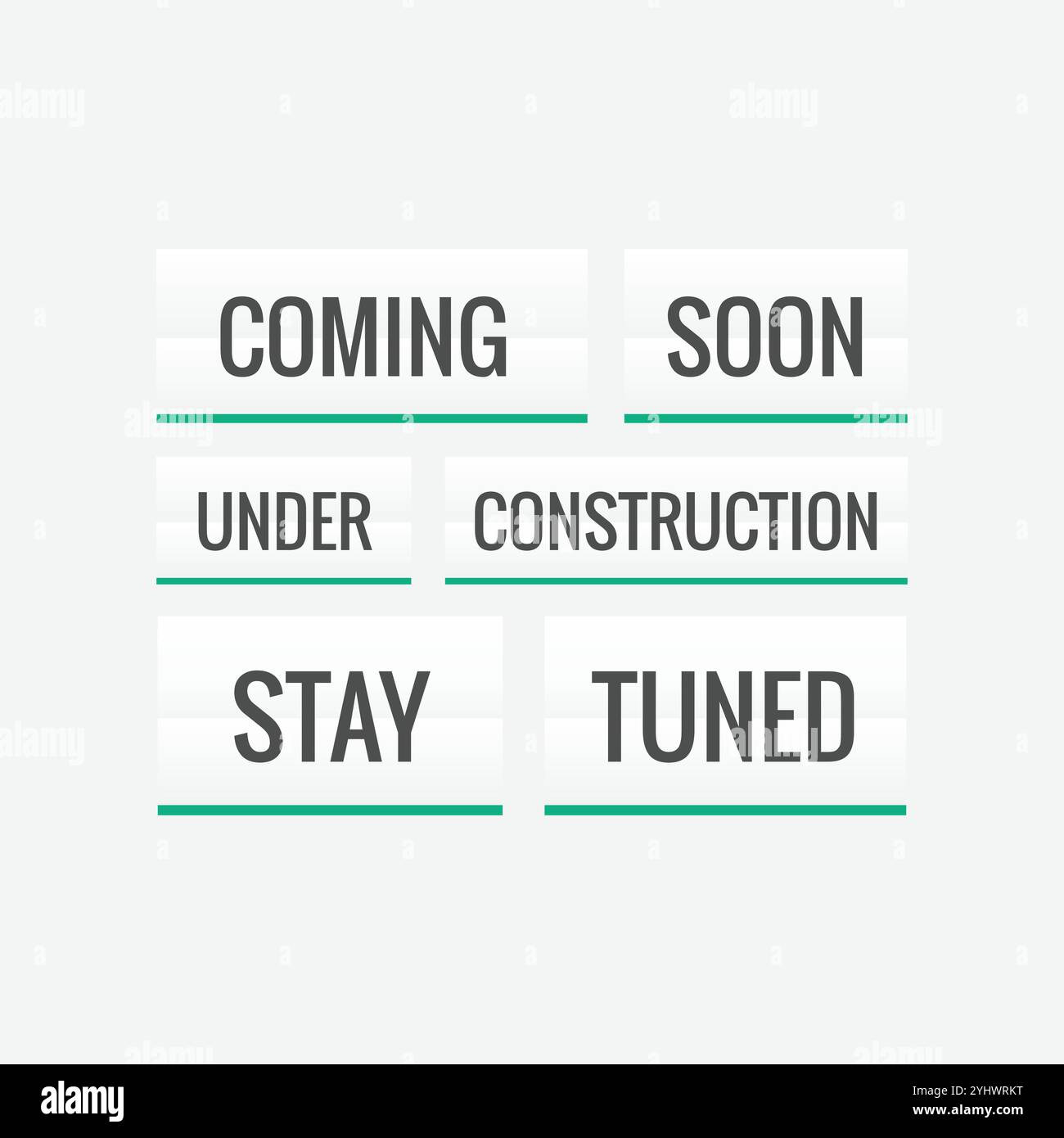 Construction project announcement Stock Vector Images - Alamy