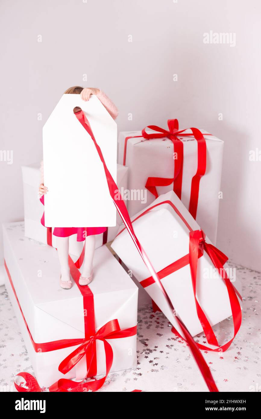 Joyful girl playing holiday hi-res stock photography and images - Alamy