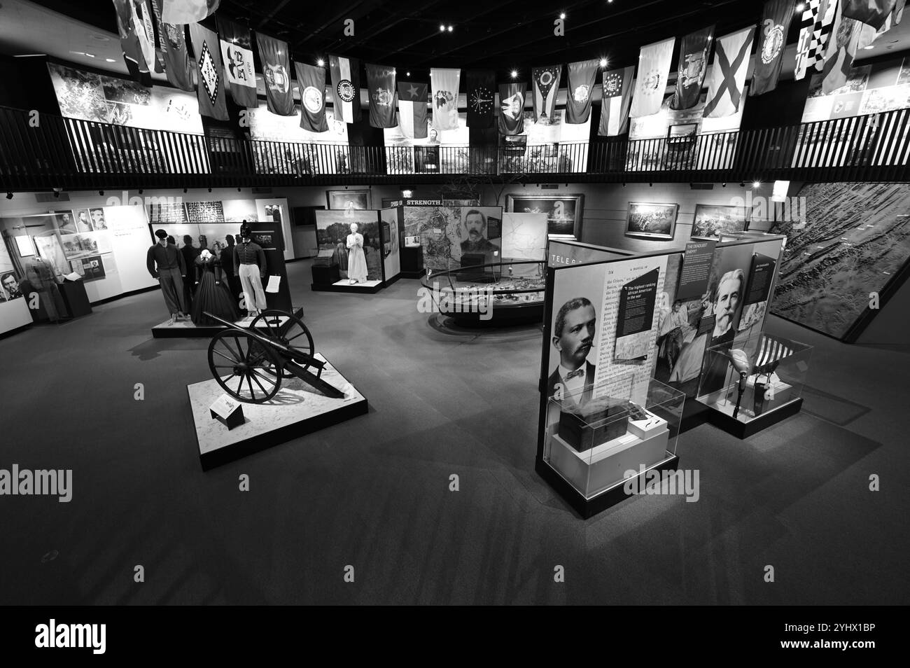 American civil war museum virginia Black and White Stock Photos ...