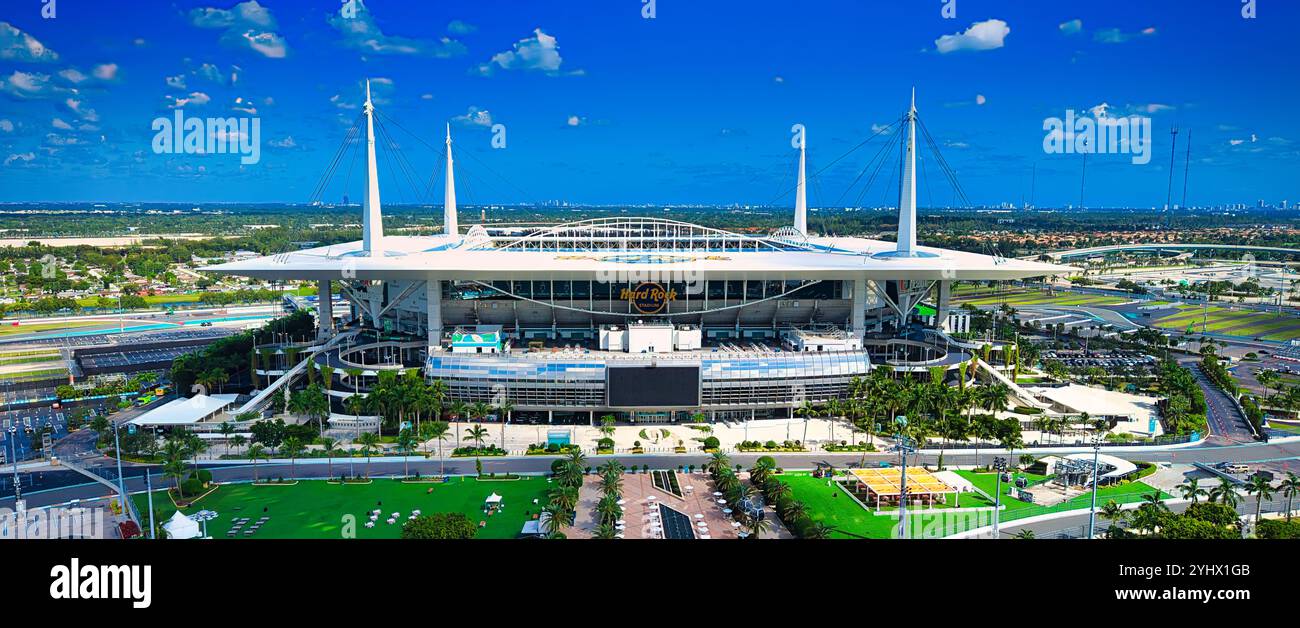 Hard Rock Stadium in Miami - Home of the Miami Dolphins in Florida ...