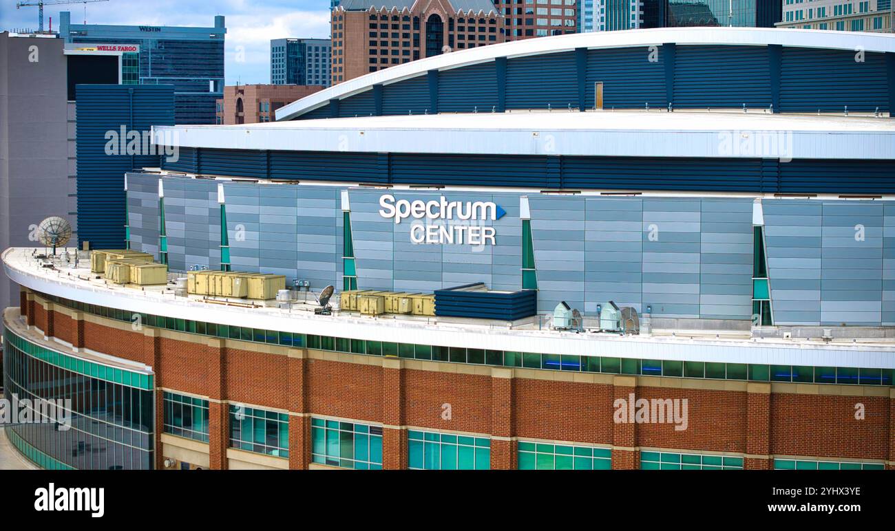 The Spectrum Center Charlotte North Carolina highlighting its modern ...