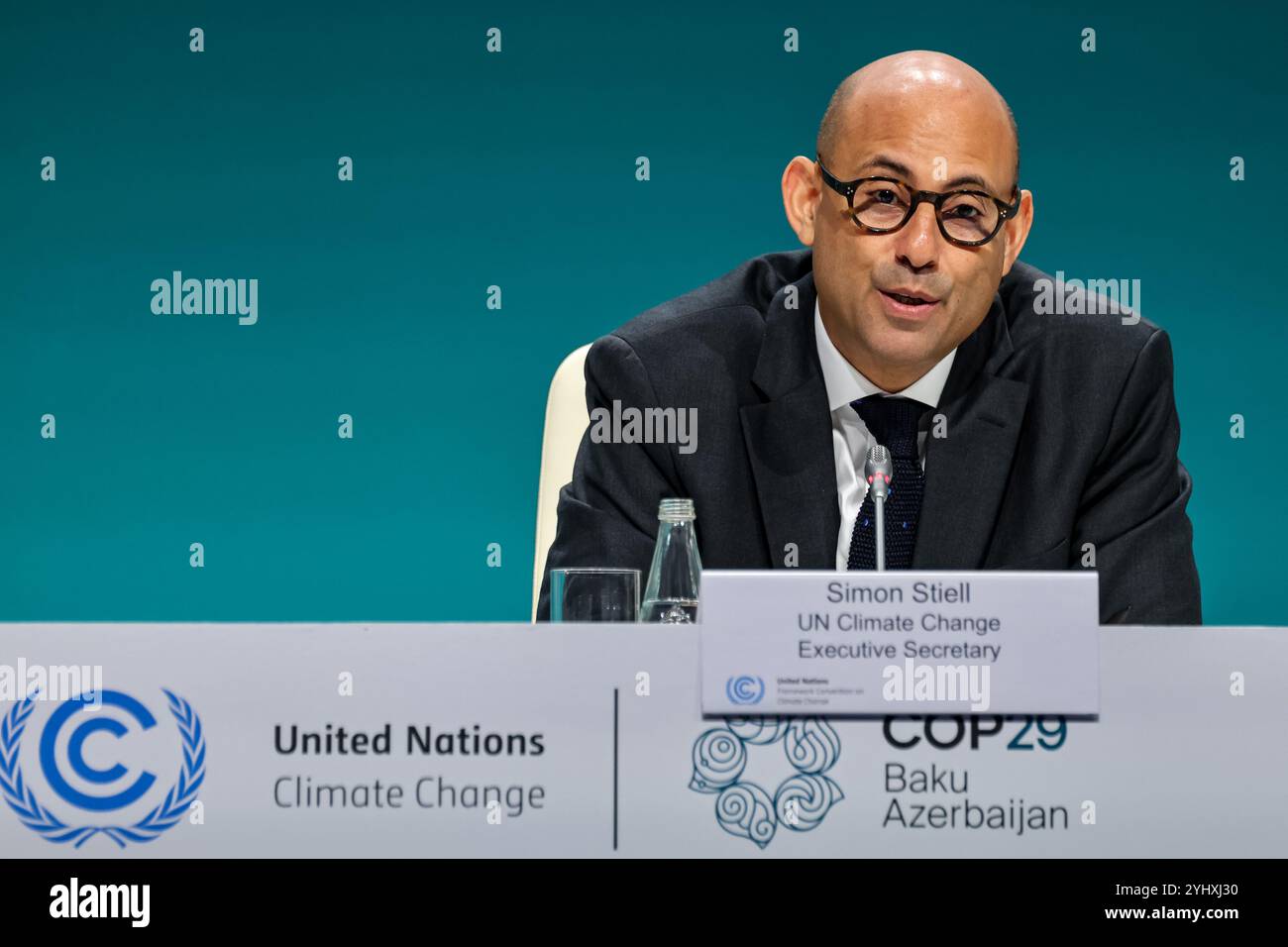 Un climate change conference november 2024 hi-res stock photography and ...