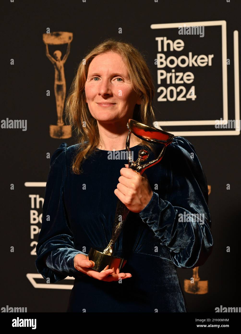 LONDON, UK. 11th Nov, 2024. Orbital By Samantha Harvey is the Winner ...