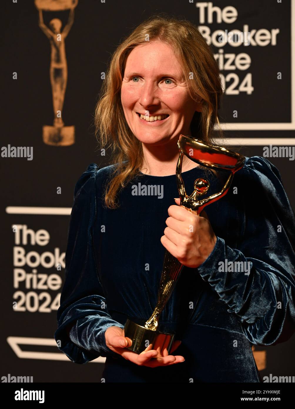 LONDON, UK. 11th Nov, 2024. Orbital By Samantha Harvey is the Winner ...