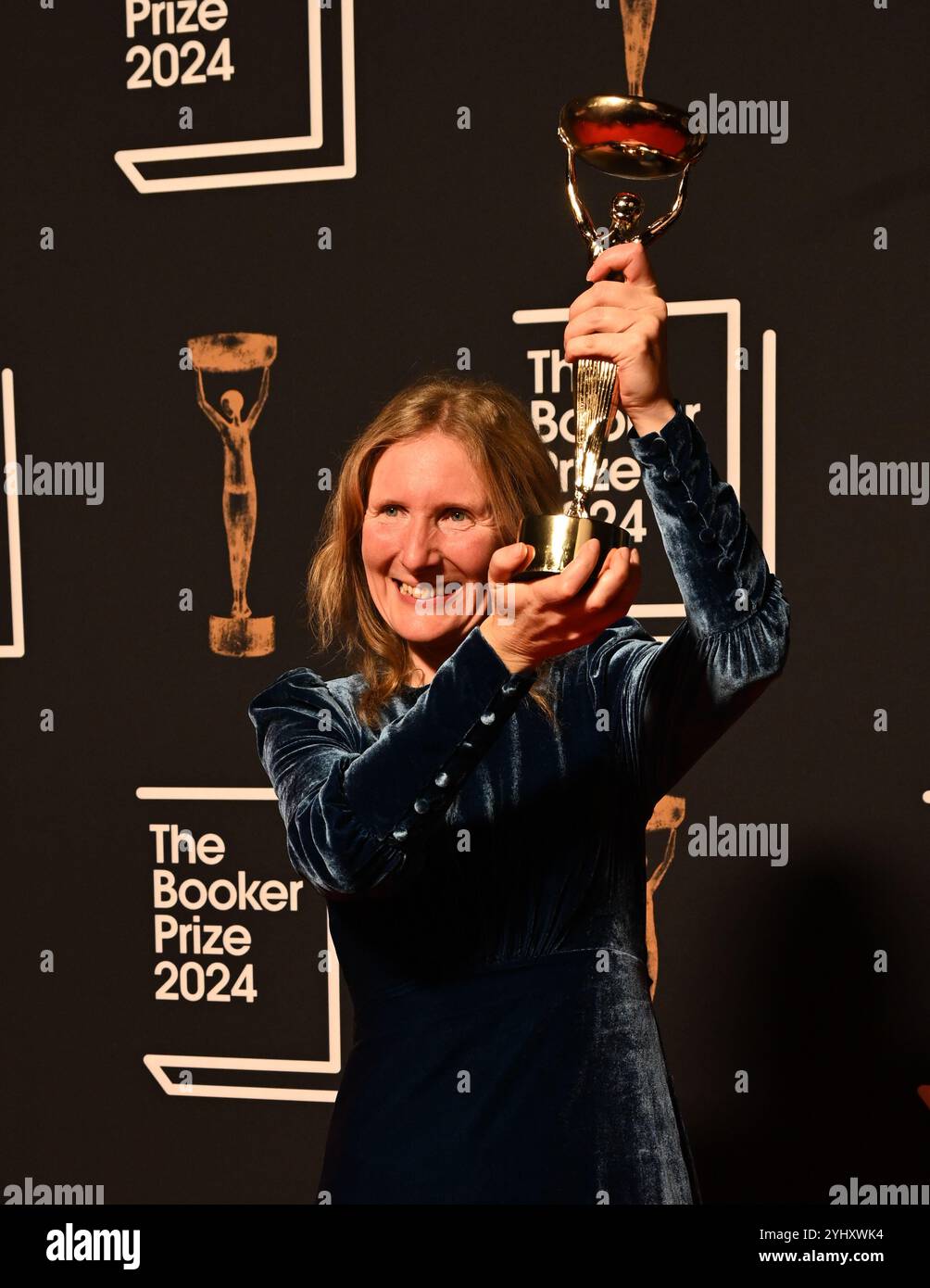 LONDON, UK. 11th Nov, 2024. Orbital By Samantha Harvey is the Winner ...